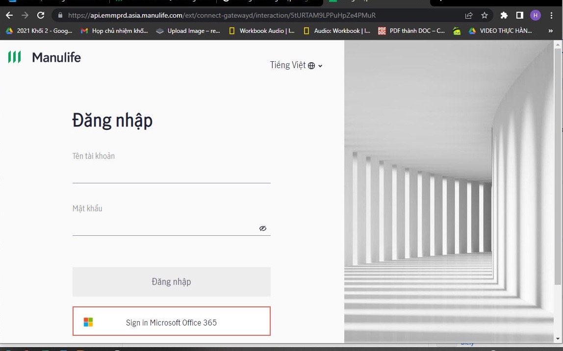Hướng dẫn đăng nhập trang nộp hợp đồng online Manulife ePOS Web